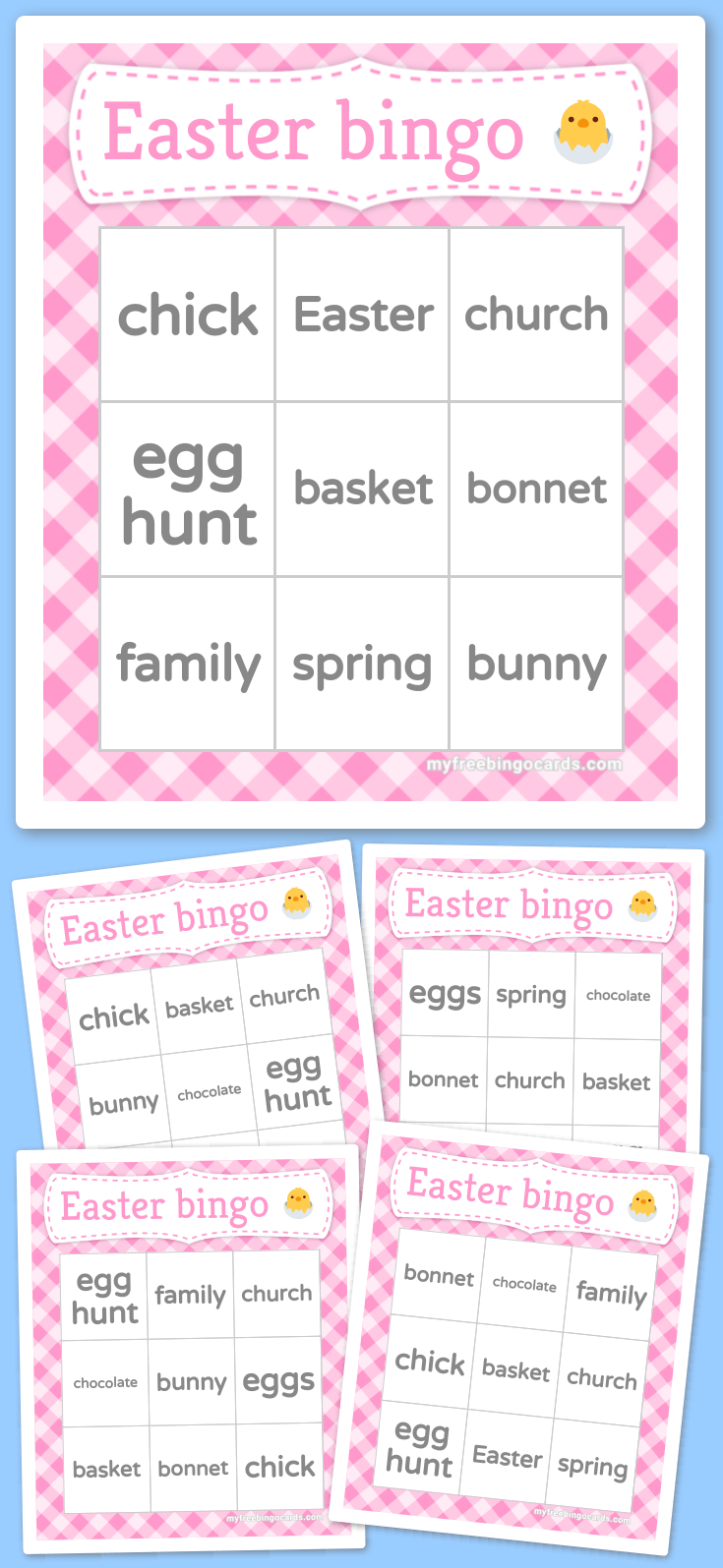 Virtual Easter bingo 🐣