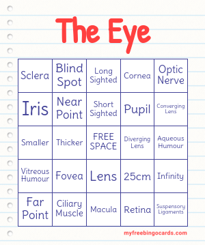 The Eye Bingo