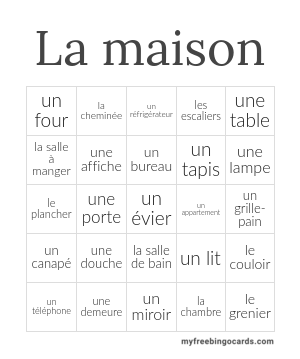 La maison Bingo
