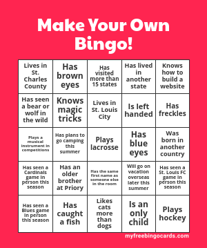 Make Your Own Bingo!