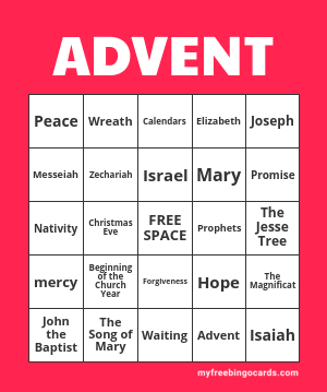 ADVENT BINGO