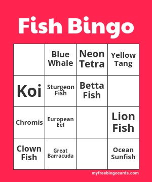 Fish Bingo