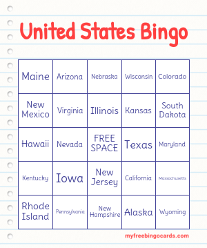 United States Bingo