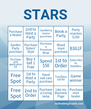 STARS BINGO