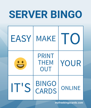 SERVER BINGO