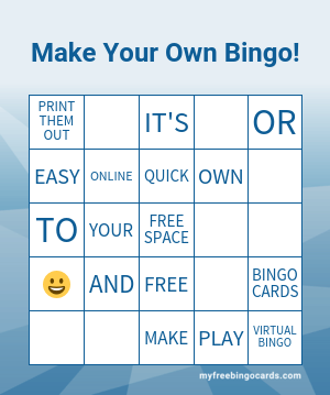 Make Your Own Bingo!