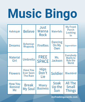 Music Bingo