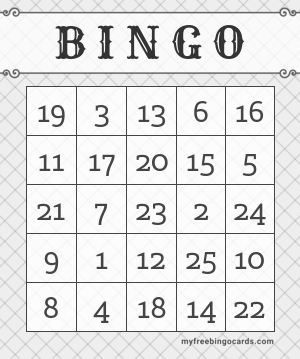 Make Your Bingo Cards