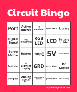 Circuit Bingo