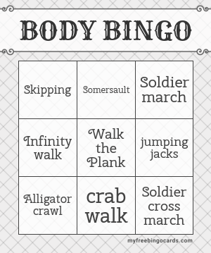 BODY BINGO