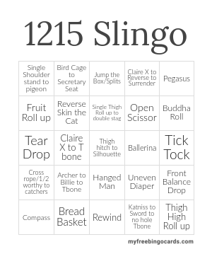 1215 Slingo Bingo
