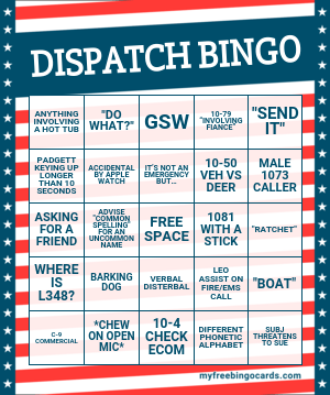 DISPATCH BINGO