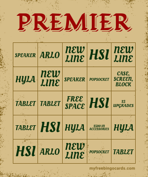 PREMIER BINGO