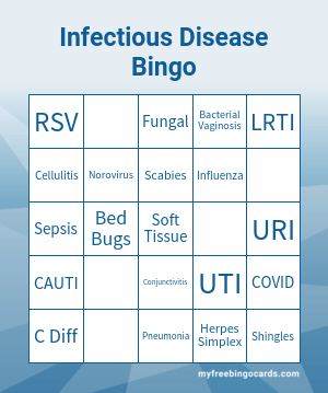 Infectious Disease Bingo