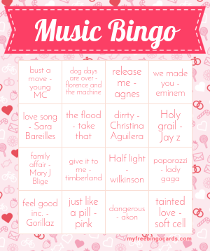 Music Bingo
