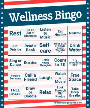 Wellness Bingo