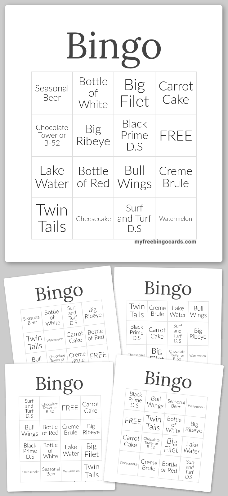 Virtual Bingo