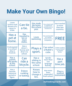 Make Your Own Bingo!