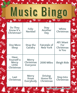 Music Bingo