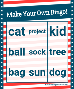 Make Your Own Bingo!