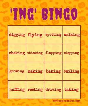 'ing' bingo