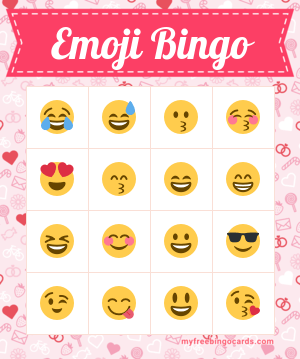 Emoji Bingo