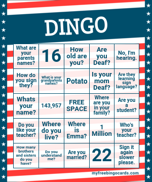 DINGO BINGO