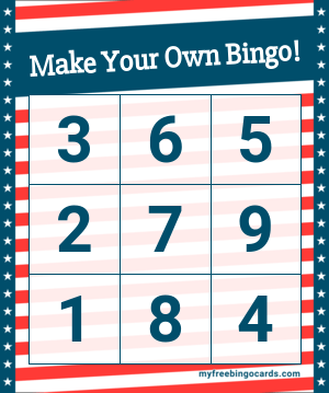 Make Your Own Bingo!