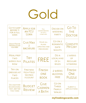 Gold Bingo