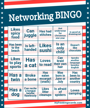 Networking BINGO