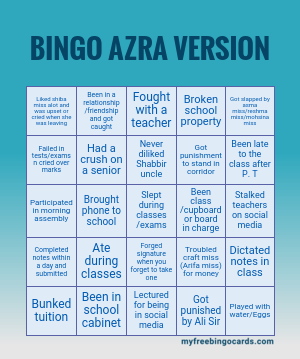 BINGO AZRA VERSION