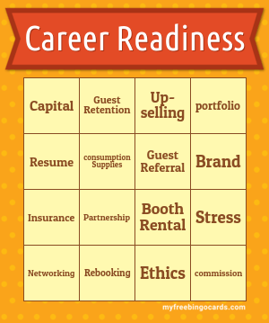 Career Readiness Bingo