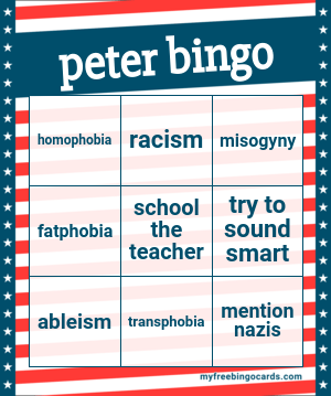 peter bingo