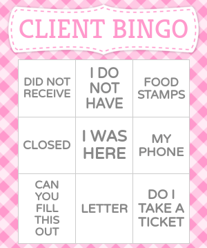 CLIENT BINGO