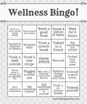 Wellness Bingo!