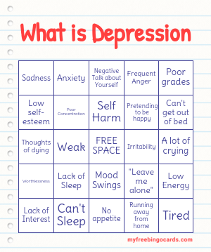 What is Depression Bingo