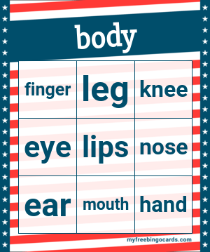 body bingo