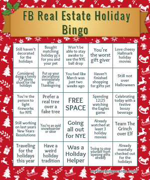 FB Real Estate Holiday Bingo