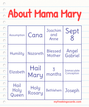 About Mama Mary Bingo