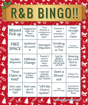 R&B BINGO!!