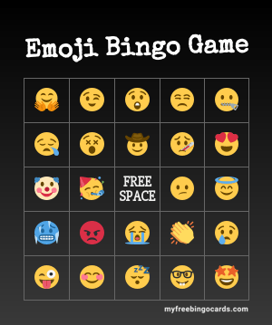 Emoji Bingo Game