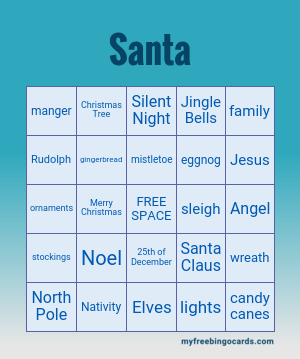 Santa Bingo