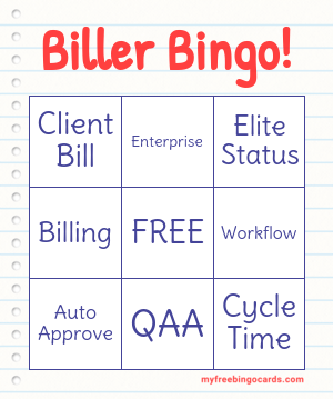 Biller Bingo!