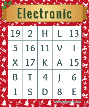 Electronic Bingo