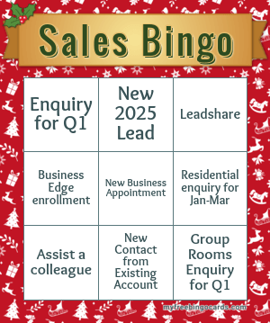 Sales Bingo