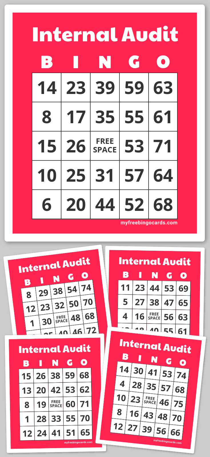 Virtual Internal Audit BINGO