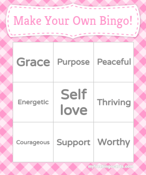 Make Your Own Bingo!