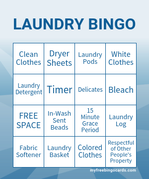 LAUNDRY BINGO