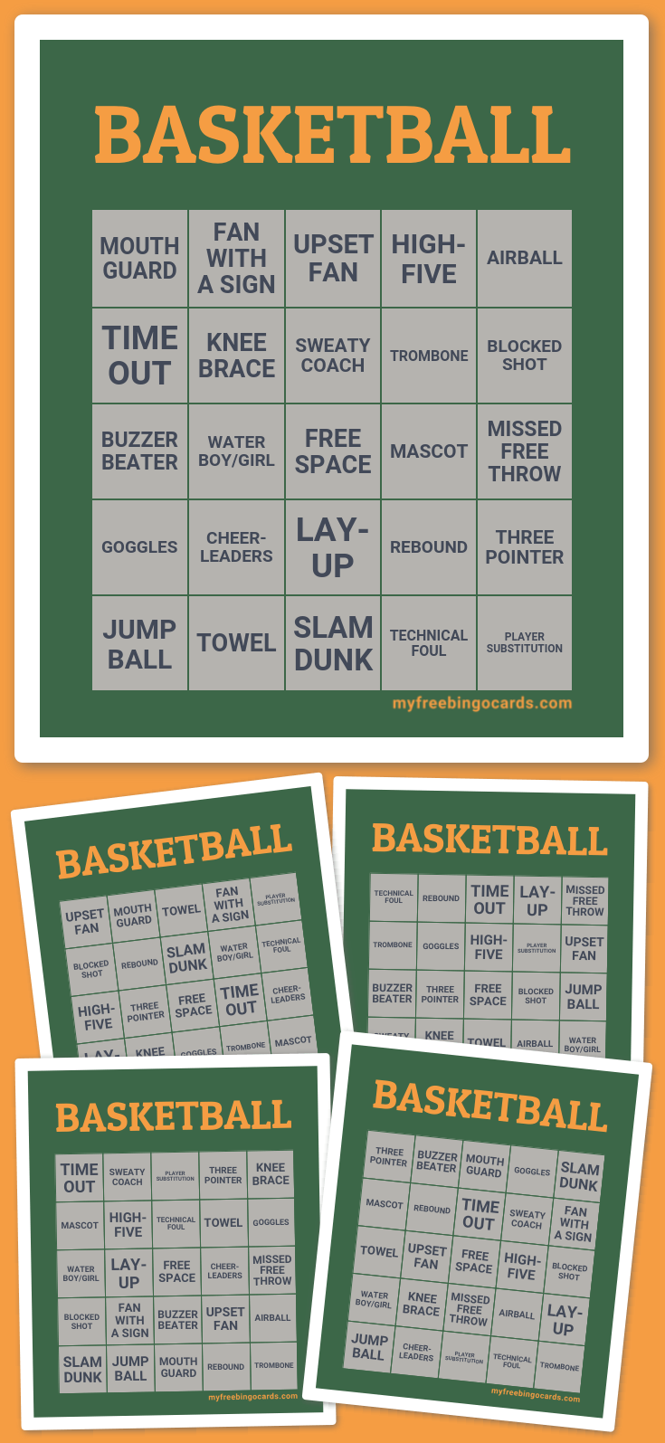 Basketball Bingo