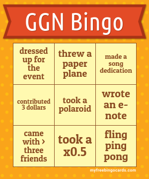 GGN Bingo